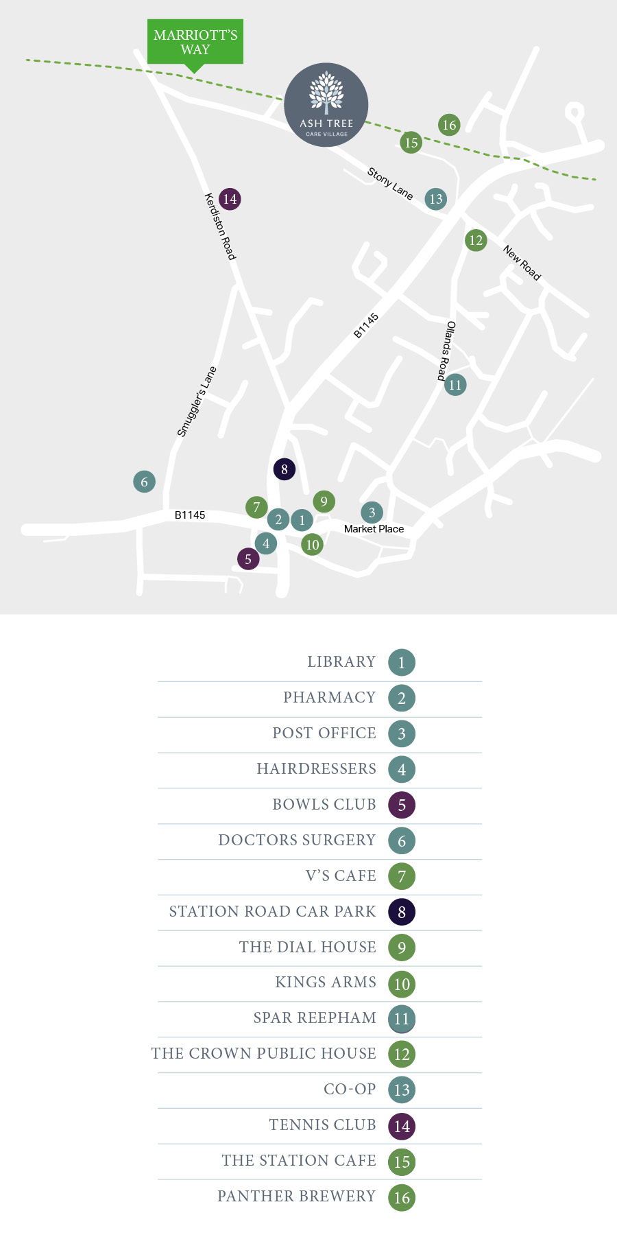 Local Area | Ash Tree Care Village